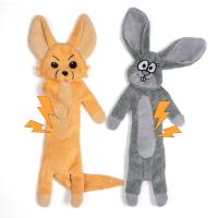 China Eco-Friendly Squeaky Dog Toy with Crinkle Paper for Dogs Cats for sale