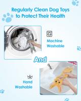China Eco-Friendly Squeaky Dog Toy with Crinkle Paper for Dogs Cats for sale