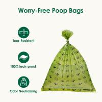 China Eco-Friendly Dog Poop Bags Biodegradable Compostable Pet Waste for sale