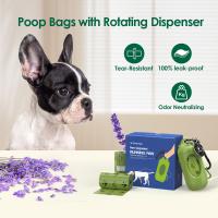 China Eco-Friendly Biodegradable Dog Poop Bags with Dispenser for sale