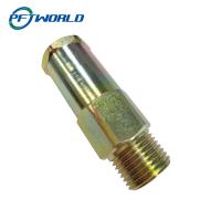 China Colored Zinc Plated Threaded Joint CNC Steel Turned Parts for sale