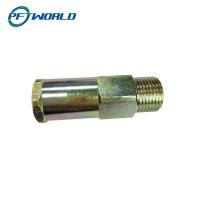 China Colored Zinc Plated Threaded Joint CNC Steel Turned Parts for sale