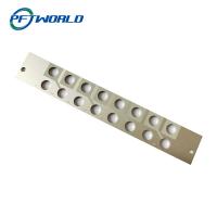 China Multicolor Porous Aluminum Small Panel; Sheet Metal Parts; Laser Cutting; Sand Blasting; Textured for sale