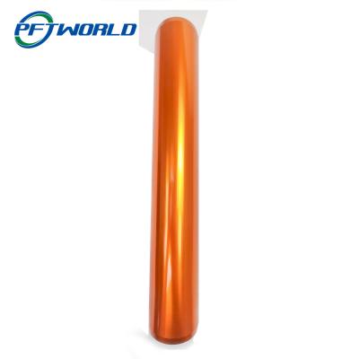 China UV Resistance; Orange; Long Oxidation Tube; Aluminium CNC Machining;  Firm; Not Easy to Deform for sale