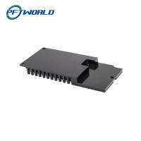 China Painting Aluminum Black Radiator Accessories CNC Machining Parts for sale