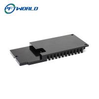 China Painting Aluminum Black Radiator Accessories CNC Machining Parts for sale