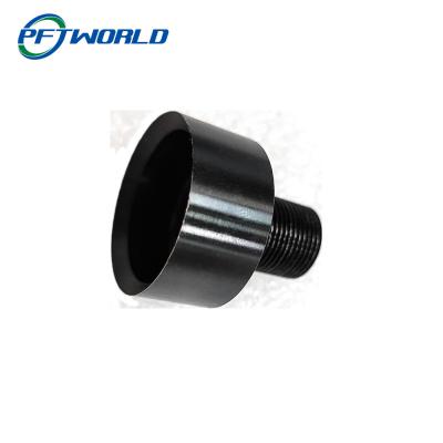 China High quality precision turned steel parts black oxide for sale