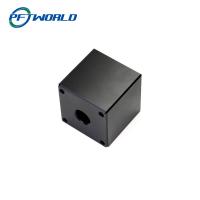 China Precision CNC Aluminum Equipment Box Machined Black Accessories for sale