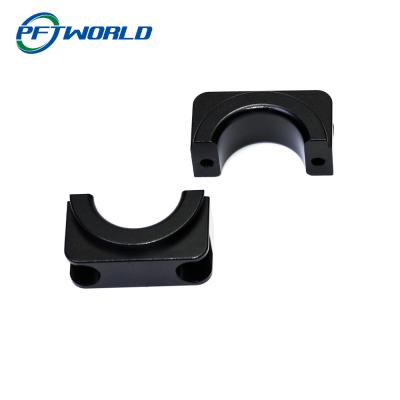 China Aluminum CNC Turning Milling Parts Black Hard Anodized Machining Parts for sale