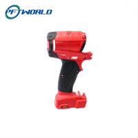China Precision Injection Molding Accessories, Hydraulic Giant, Black and Red for sale
