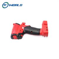 China Precision Injection Molding Accessories, Hydraulic Giant, Black and Red for sale