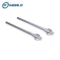 China CNC machined long rod polished aluminum for sale