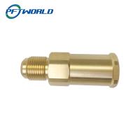 China Precision Brass Nozzle Products, CNC Brass Parts, High Precision Machined Parts for sale