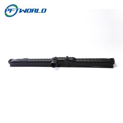 China Injection Molding Connection Pipe, Customized Black Accessories for sale