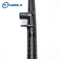 China Injection Molding Connection Pipe, Customized Black Accessories for sale