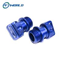 China Anodizing CNC Machining Aluminum Parts Aluminum 6061 6063 7075 CNC Lathe Parts for sale