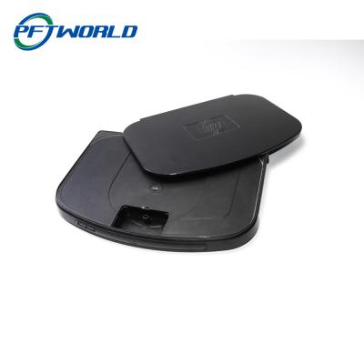 China Customized Injection Molding Parts ABS Accessories Black Plate for sale