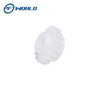 China Precision Plastic Accessories, Injection Molding, White PA Gear for sale