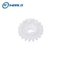 China Precision Plastic Accessories, Injection Molding, White PA Gear for sale