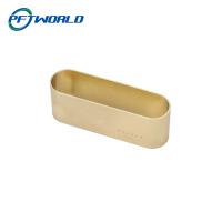 China Gold Color Bending Sheet Metal Parts Precision Stainless Steel for sale