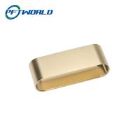 China Gold Color Bending Sheet Metal Parts Precision Stainless Steel for sale