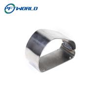 China Stainless Steel Metal Bending Parts Precision PDF CAD Drawing Silver Color for sale