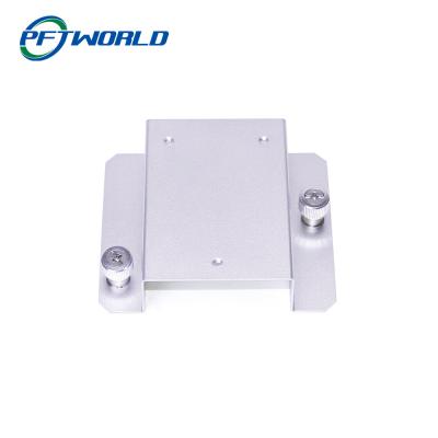 China Precision Bending Sheet Metal Parts Silver Color Custom Size PDF Drawing for sale
