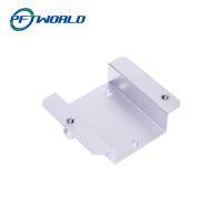 China Precision Bending Sheet Metal Parts Silver Color Custom Size PDF Drawing for sale
