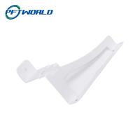 China Custom Bending Accessories, White, Powder Coating, Sheet Metal Parts for sale