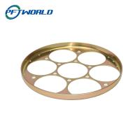 China Custom Precision Brass Accessories Sheet Metal Laser Cutting Parts Fabrication Parts for sale