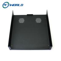 China Precision Sheet Metal Fabrication Parts Powder Coating Plate Black Parts for sale