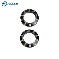 China OEM CNC Turning Machining Parts Laser Engraving Black Anodizing Aluminum Parts for sale