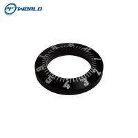 China OEM CNC Turning Machining Parts Laser Engraving Black Anodizing Aluminum Parts for sale
