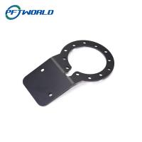China Custom Sheet Metal Bending Services Black Parts Laser Cutting Powder Coating for sale