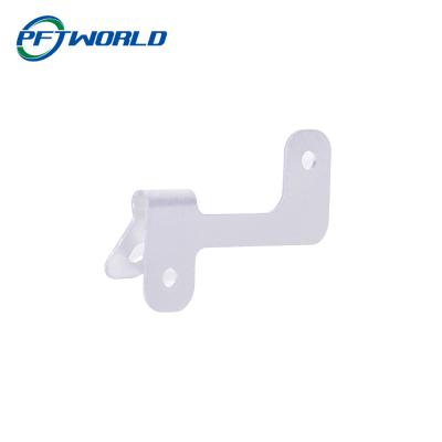 China Custom size powder coated bent sheet metal fixed operating bracket for sale