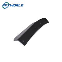 China STEP Drawing CNC Bending Service Custom Black Parts Bracket Powder Coating for sale