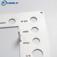China OEM Presicion Panel CNC Machining Services Parts Silver Plate Custom Bending Accessories for sale