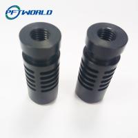 China Custom Machined Plastic Molded Parts Plastic Injection Tooling Black Color for sale