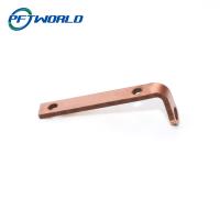 China Precision Aerospace CNC Brass Parts Electroplating CNC Machining Service for sale