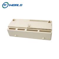China Precision Injection Molding Parts White ABS Plastic Instrument Enclosures for sale
