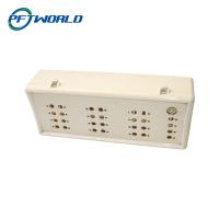 China Precision Injection Molding Parts White ABS Plastic Instrument Enclosures for sale