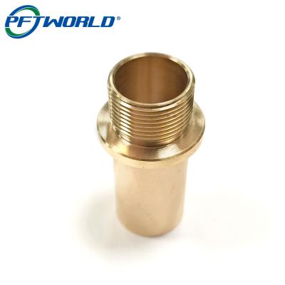 China Precision Machined CNC Brass Machinery Spare Parts for sale