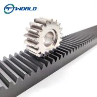 China Custom CNC Turning Parts Small CNC Parts Rack / Pinion 0.01-0.05mm Tolerance for sale