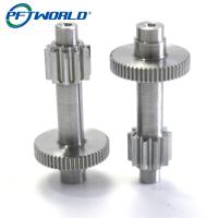 China Custom CNC Turning Parts Small CNC Parts Rack / Pinion 0.01-0.05mm Tolerance for sale