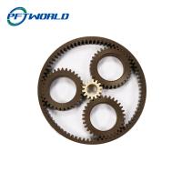 China Custom CNC Turning Parts Small CNC Parts Rack / Pinion 0.01-0.05mm Tolerance for sale