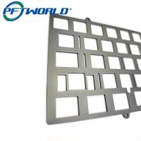 China Metal Aluminium CNC Machining Components CNC Turning Parts Mechanical Keyboard Case Kit for sale
