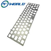 China Metal Aluminium CNC Machining Components CNC Turning Parts Mechanical Keyboard Case Kit for sale
