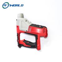 China Precision Injection Molding Accessories, Hydraulic Giant, Black and Red for sale