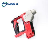 China Precision Injection Molding Accessories, Hydraulic Giant, Black and Red for sale