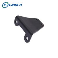 China Black Bracket Sheet Metal Bending Parts Powder Coating OEM ODM Custom Size for sale